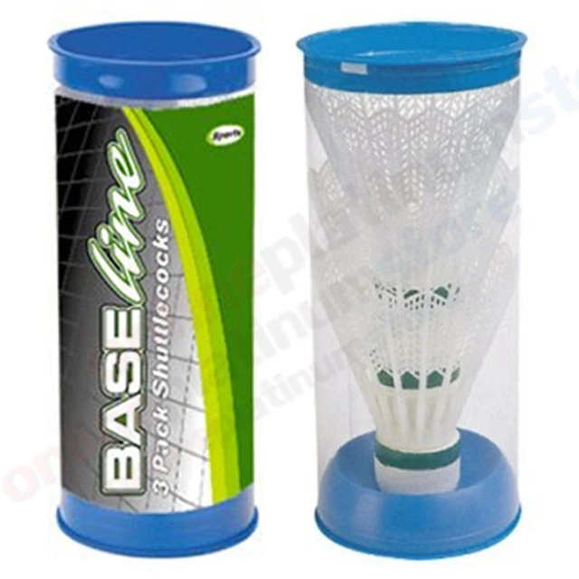 3 X NYLON Badminton Shuttle Cocks Sport Shuttlecock In Tube Pack Out ...