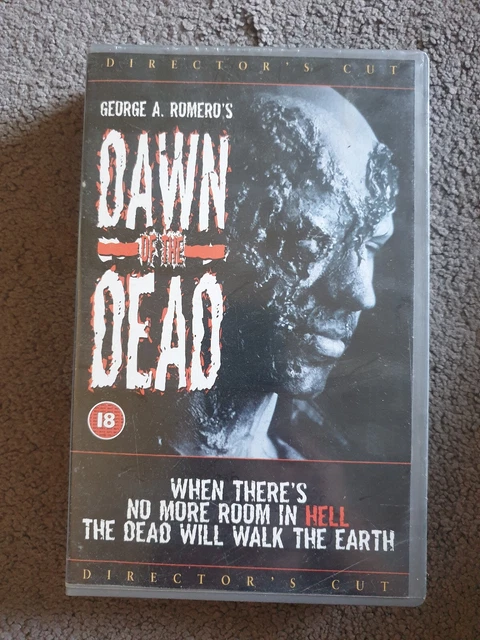 **RARE** DAWN OF The DEAD Ex Rental VHS video big box Horror ...