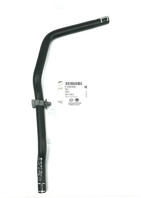 ORIGINAL OPEL GM hose degassing Astra J, Zafira C - 1.6i - 13251476 £20 ...