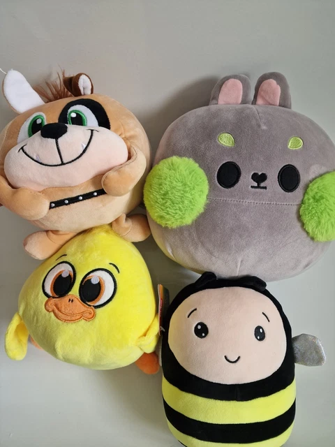 SQUOSHIE TOYS BUNDLE Kids Plush toys Kenji Yabu Tiny-K Rocket £8.64 ...