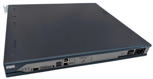 CISCO 2811 INTEGRATED Services Router w/ WIC 1DSU-T1/V2 & VWIC2-1MFT-T1 ...
