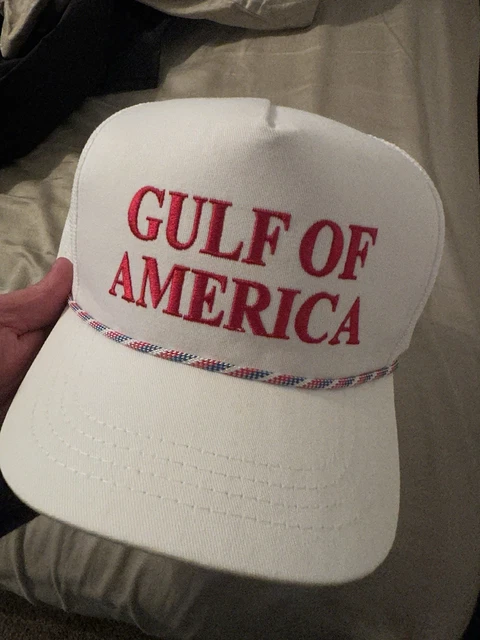 OFFICIAL DONALD J TRUMP GULF OF AMERICA 2025 Hat MAGA Cap LIMITED 1/ ...