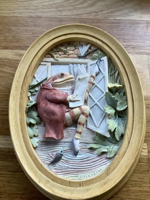 VINTAGE BEATRIX POTTER Jeremy Fisher 1980’s Border Fine Arts Ceramic ...