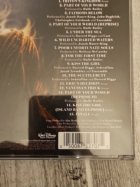 THE LITTLE MERMAID Original Soundtrack (Disney) CD Album £6.99 ...
