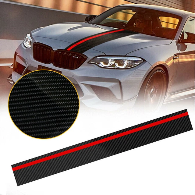 RACING STRIPES VINYL Graphics Decal Car Hood Roof Sticker Front ...