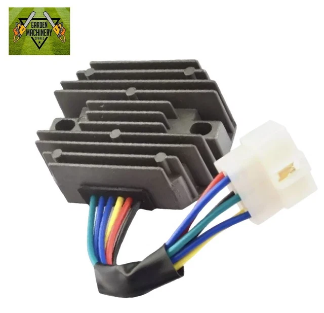 6 PIN VOLTAGE Regulator : Kubota B2400 B2410 B2710 B2910 B3030 15351 ...