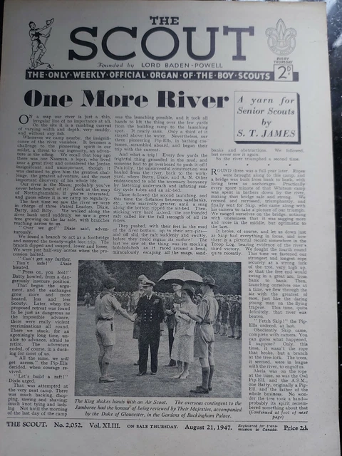 UK SCOUTING 1940'S The Scout Magazine August 21, 1947 EUR 1,19 ...