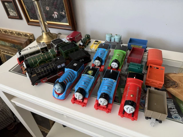 THOMAS THE TANK Engine Trackmaster Mixed Trains Accessories Bundle ...