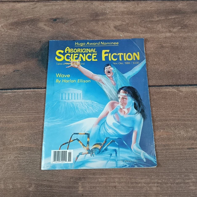 ABORIGINAL SCIENCE FICTION Magazine Nov-Dec 1988 Harlan Ellison Good ...