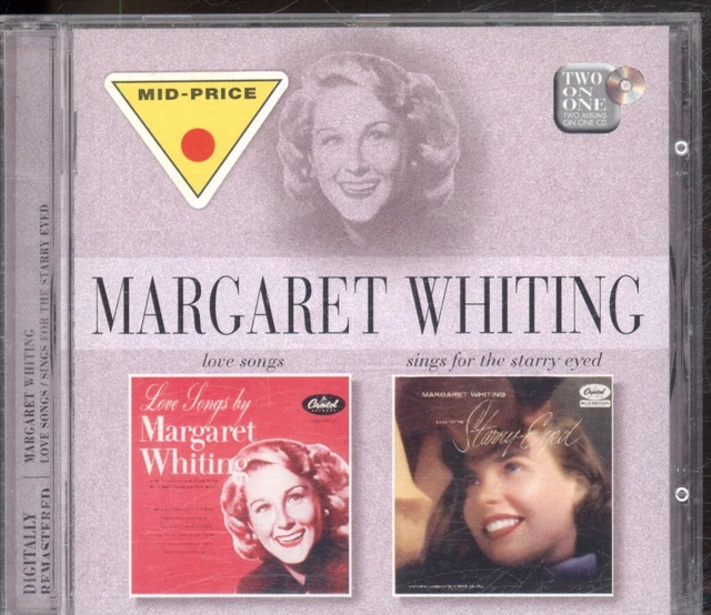 MARGARET WHITING LOVE Songs / Sings For the Starry Eyed CD UK Capitol ...