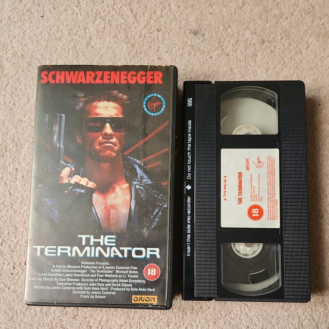 THE TERMINATOR VHS Video Virgin Orion Arnold Schwarzenegger £5.78 ...