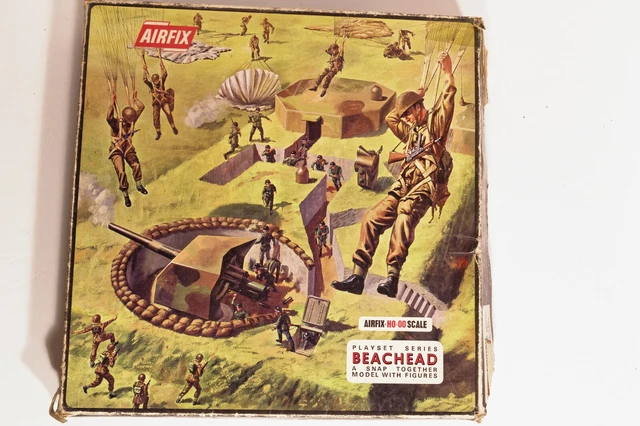 AIRFIX GUN EMPLACEMENT, modèle ancien jouet ancien 1 / 72 EUR 54,00 ...