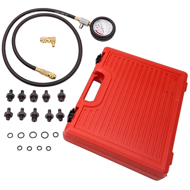 Head Gasket Tester Kit Professional Oil Pressure Tester Gauge 0-140PSI ...