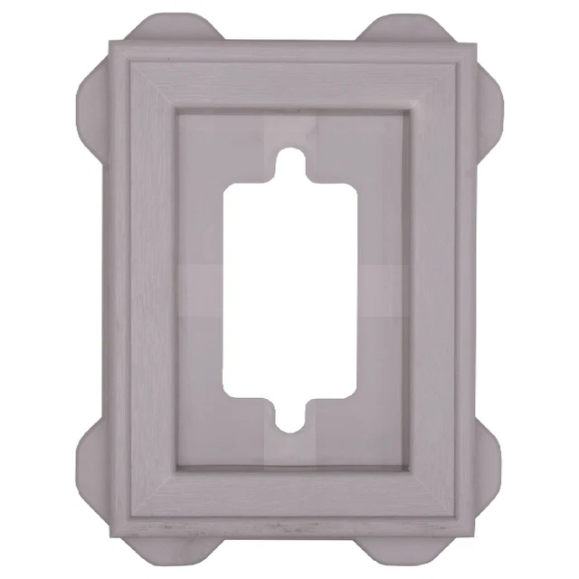 MID AMERICA VINYL Mount Master Mini Mounting Block Recessed 057 Gray ...