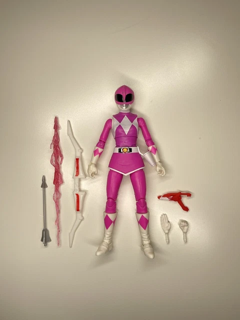 MIGHTY MORPHIN POWER Rangers Lightning Collection Pink Ranger - MMPR £ ...