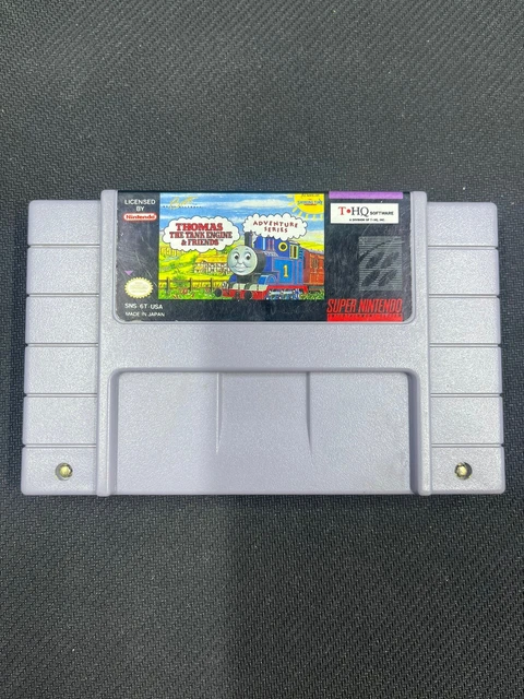 THOMAS THE TANK Engine & Friends (Super Nintendo SNES) Authentic Tested ...