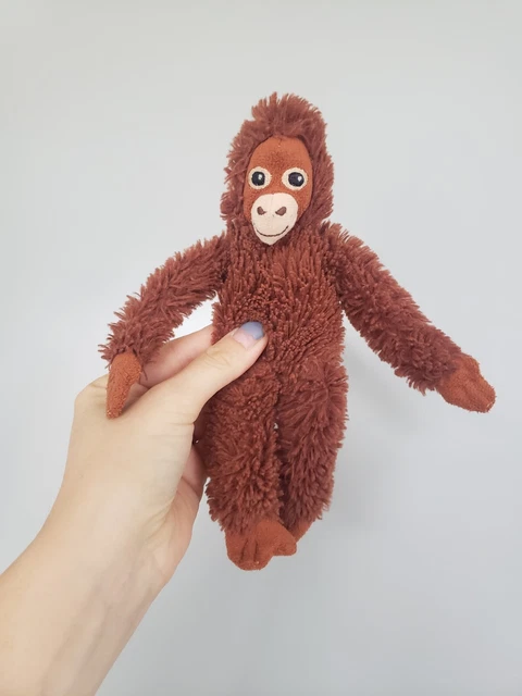 IKEA MONKEY ORANGUTAN soft toy small DJUNGELSKOG 8" mini Plush £7.00 ...
