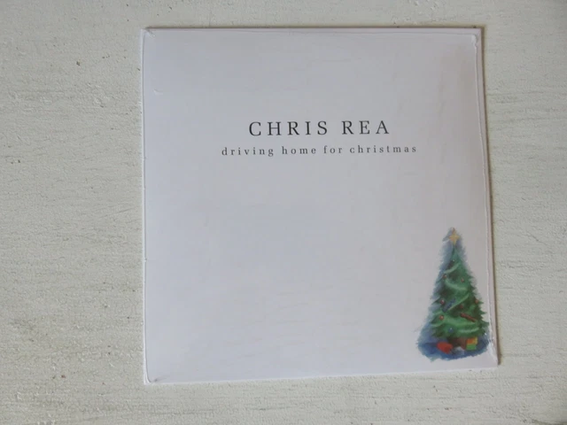 CHRIS REA DRIVING Home For Christmas MAGNET 2025 EU / UK RED VINYL 7 ...