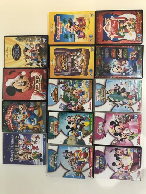 KIDS MICKEY MOUSE Christmas disney DVD bundle 14 Dvds £12.16 - PicClick UK