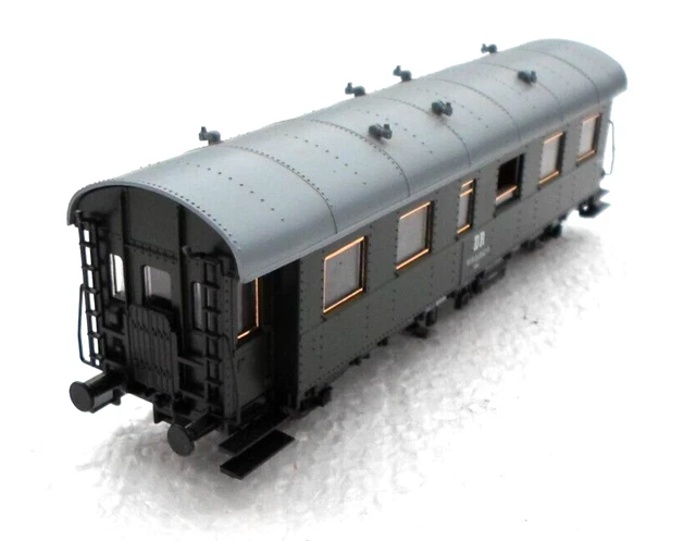 ROCO H0 44998 Personenwagen Donnerbüchse DR Ep IV KKK grün Modell 1:87 ...