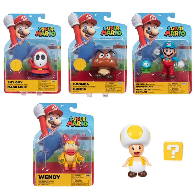 SUPER MARIO BROS Wave 30 Assortiti Pack 6 Figures 10cm Jakks Pacific ...