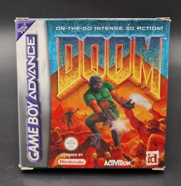 DOOM - NINTENDO Gameboy Advance GBA - Complet - PAL - Très Bon Etat EUR ...