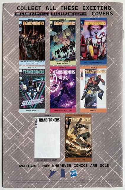 TRANSFORMERS #13 MICHELE Rubini 3rd Printing (2025) Image Comics EUR 8 ...