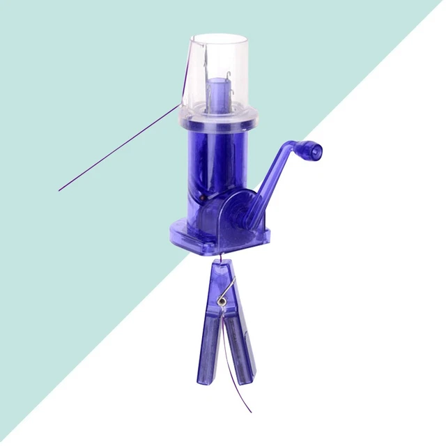 HAND OPERATED YARN Winder Rope Making Machine Spool Knitting Tool $32. ...