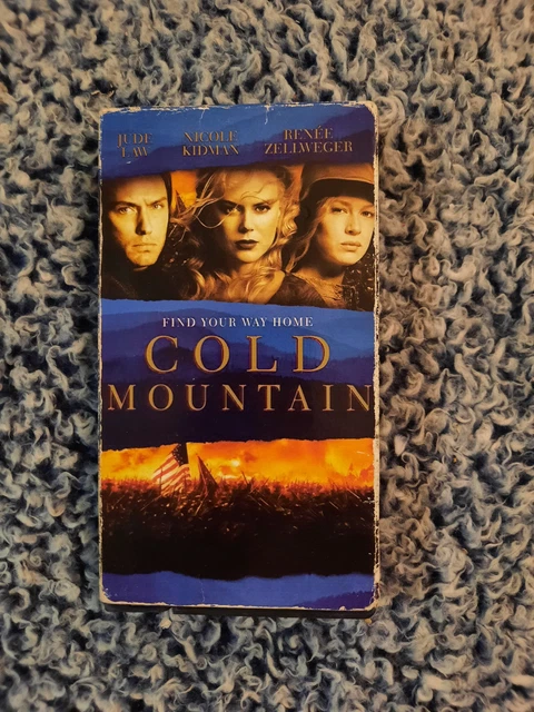 COLD MOUNTAIN. VHS, 2003. Nicole Kidman, Jude Law, Renee Zellweger £4. ...