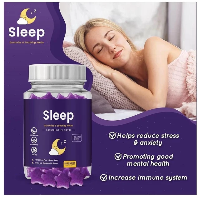 VITAL BLUE SLEEP gummies 60 suger free £13.74 - PicClick UK