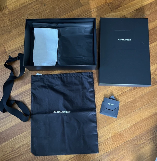 SAINT LAURENT EMPTY Box 15x10.5x4 Inch YSL 100% Genuine $39.99 - PicClick