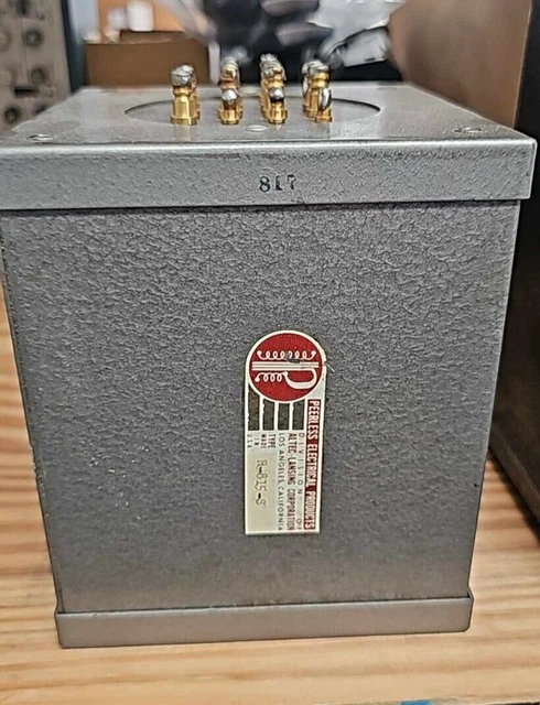 VINTAGE RARE 1960S One Peerless R-815-S Transformer Altec Lansing ...