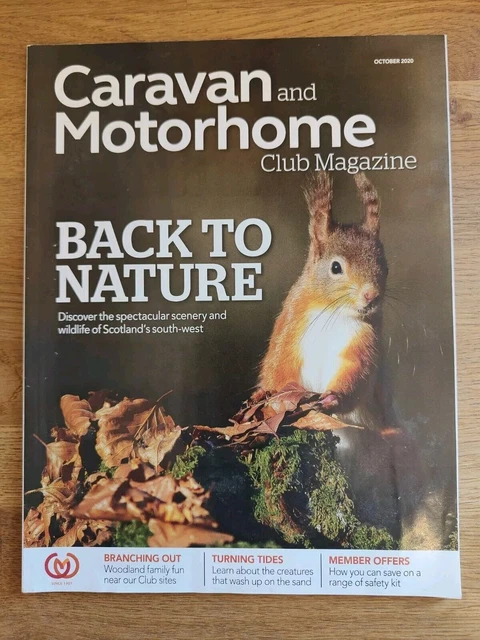 MAGAZINE - CARAVAN And Motorhome Club Magazine October 2020 £3.00 ...