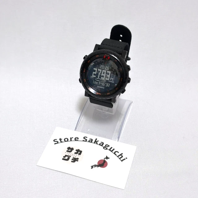 SUUNTO CORE ALPHA Stealth Tactical Outdoor Watch Altimeter Barometer ...