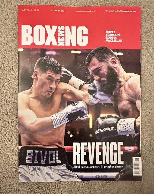 BOXING NEWS 27TH February 2025 27/2/25 Revenge For Bivol £16.32 ...