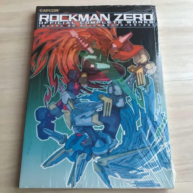 ROCKMAN ZERO OFFICIAL Complete Works Mega Man Art Book Game Artworks ...