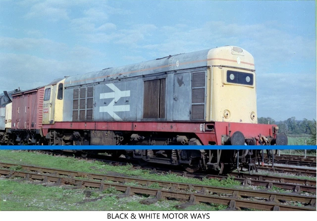 TRAIN NEGATIVE Class 20 137 In Railfreight Red Stripe Livery £0.99 ...