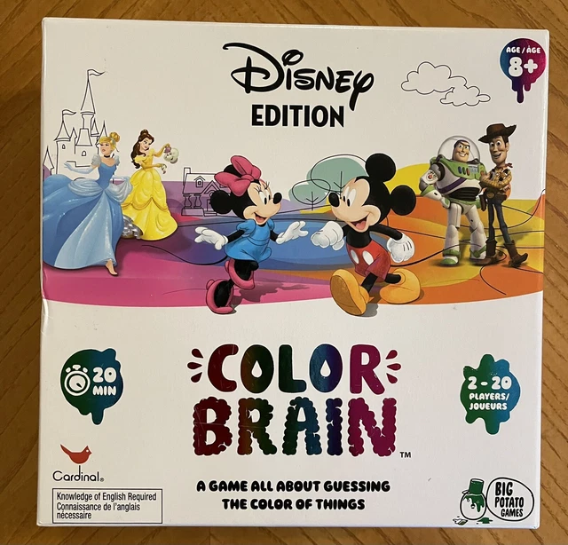 DISNEY EDITION COLOR Brain Guessing Game For Kids & Families Open Box £ ...