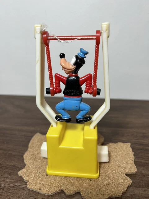 VINTAGE 1960S DISNEY Toy Goofy Tricky Trapeze No 4900 Kohner Bros Hong ...