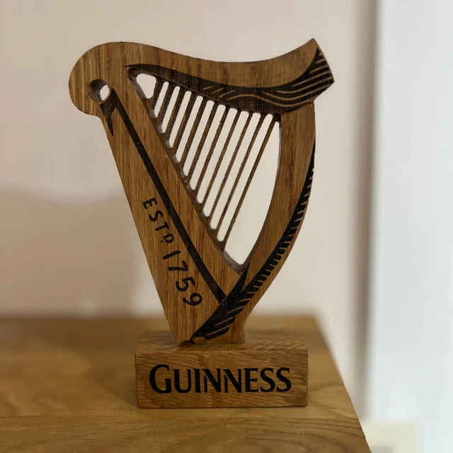 GUINNESS HARP , home bar , GUINNESS Harp , irish harp,GUINNESS ( 190MM ...