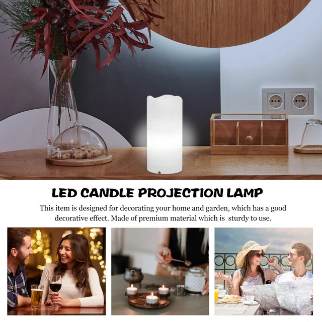 1PC LED NIGHT Light Christmas Party Gift Projection Lamp Decor for ...