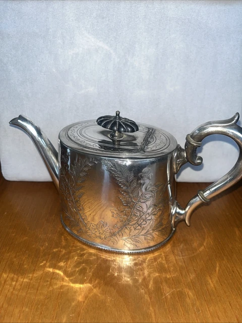 ANTIQUE JAMES DEAKIN And Sons Tea Pot EPNS £7.00 - PicClick UK