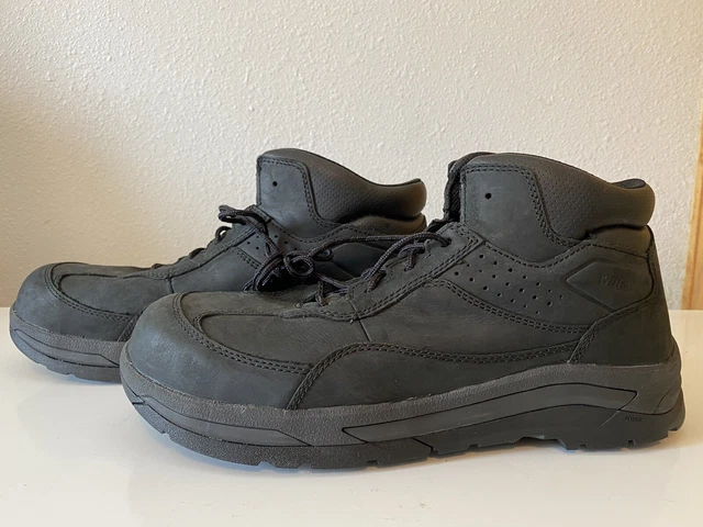 WORX RED WING Steel Toe Work Shoes Astm F 2413-11 Men's Size 14 black £ ...