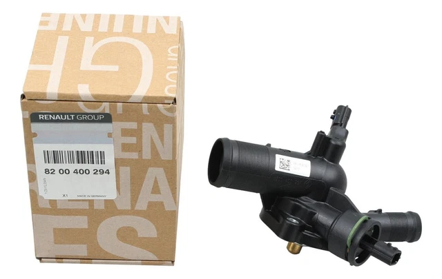 BOITIER THERMOSTAT D'EAU moteur d'origine Renault Dacia 1.2 16v ...