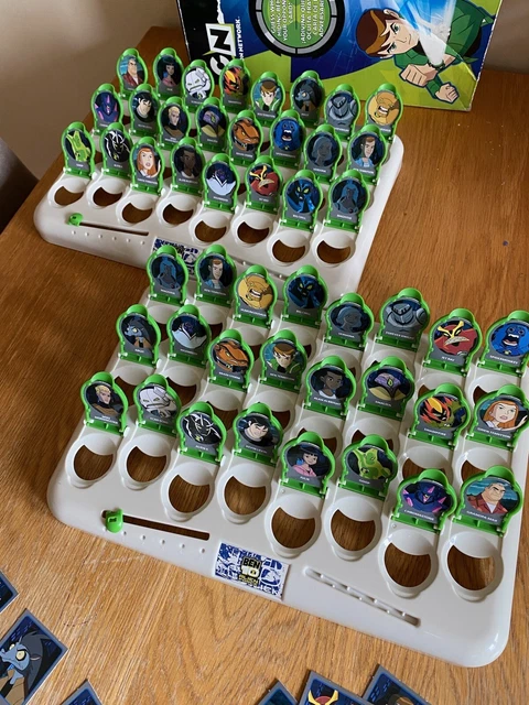 CARTOON NETWORK BEN 10 Alien Force Guessing Game - 2 Cards Missing £7. ...