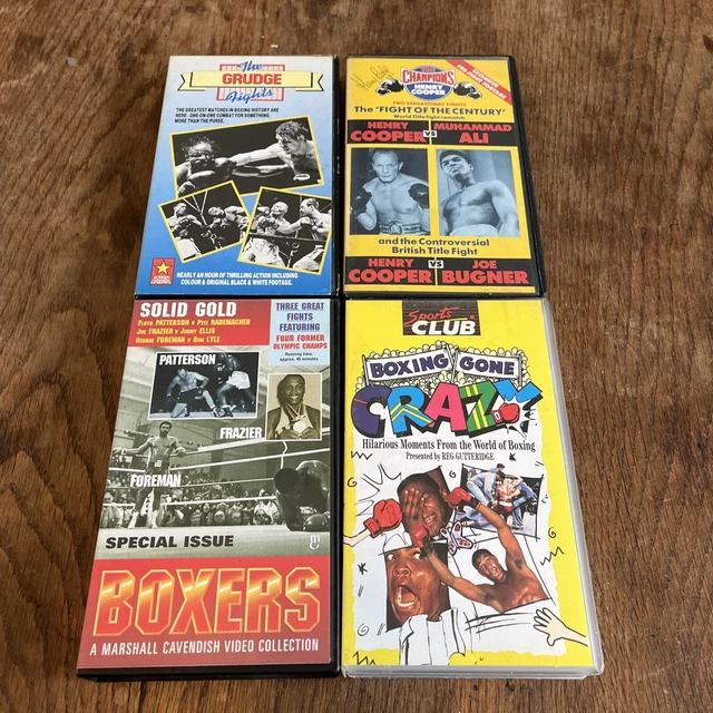 RARE BOXING VHS Grudge Fights - Champions Henry Gone Crazy UK PAL ...