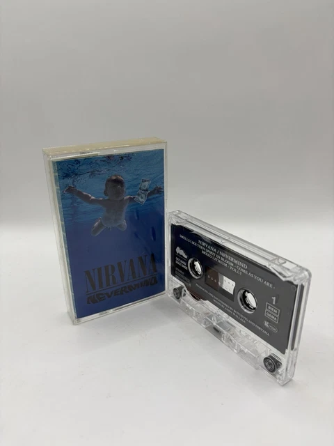 NIRVANA NEVERMIND CASSETTE Tape £29.95 - PicClick UK