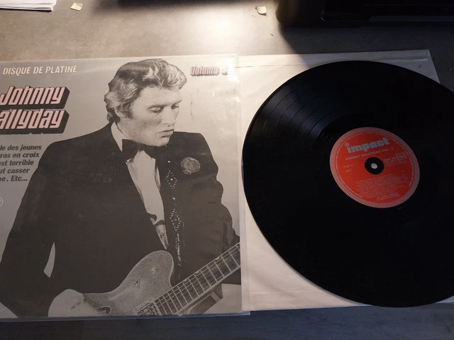 33 TOURS JOHNNY Hallyday... Disque De Platine.. L'idole Des Jeunes EUR ...