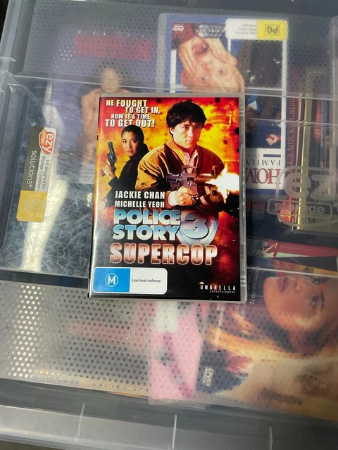 POLICE STORY 3: Supercop DVD Region All Jackie Chan vgc dvd rare oop t428 EUR 42,82 - PicClick FR