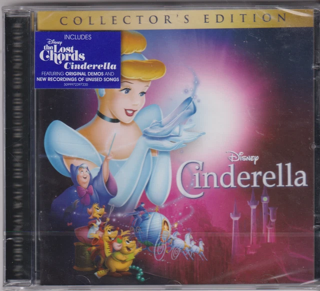 DISNEY CINDERELLA COLLECTORS Edition Soundtrack (CD Album) ...New and ...